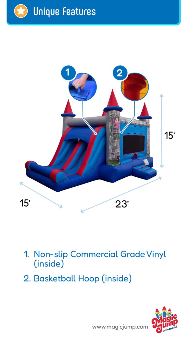 Dual Prince Combo | Inflatable Combos, Bounce and Slide Combos, Jump ...