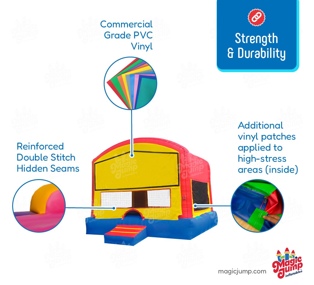 15'x15' Fun House Panel | Bounce House | Magic Jump, Inc.