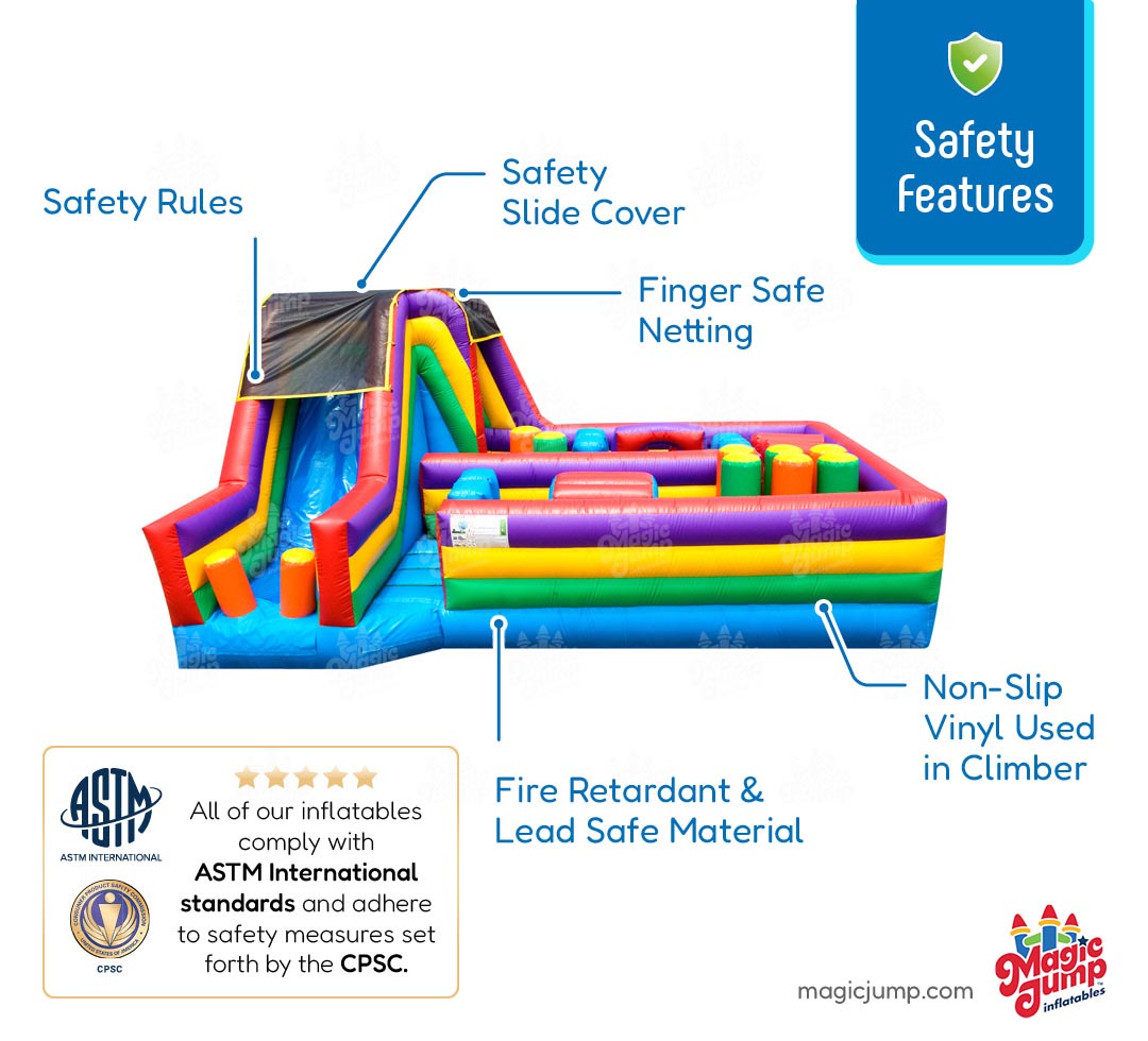 Obstacle Course 360 | Obstacle Courses, Inflatable Obstacle Course ...