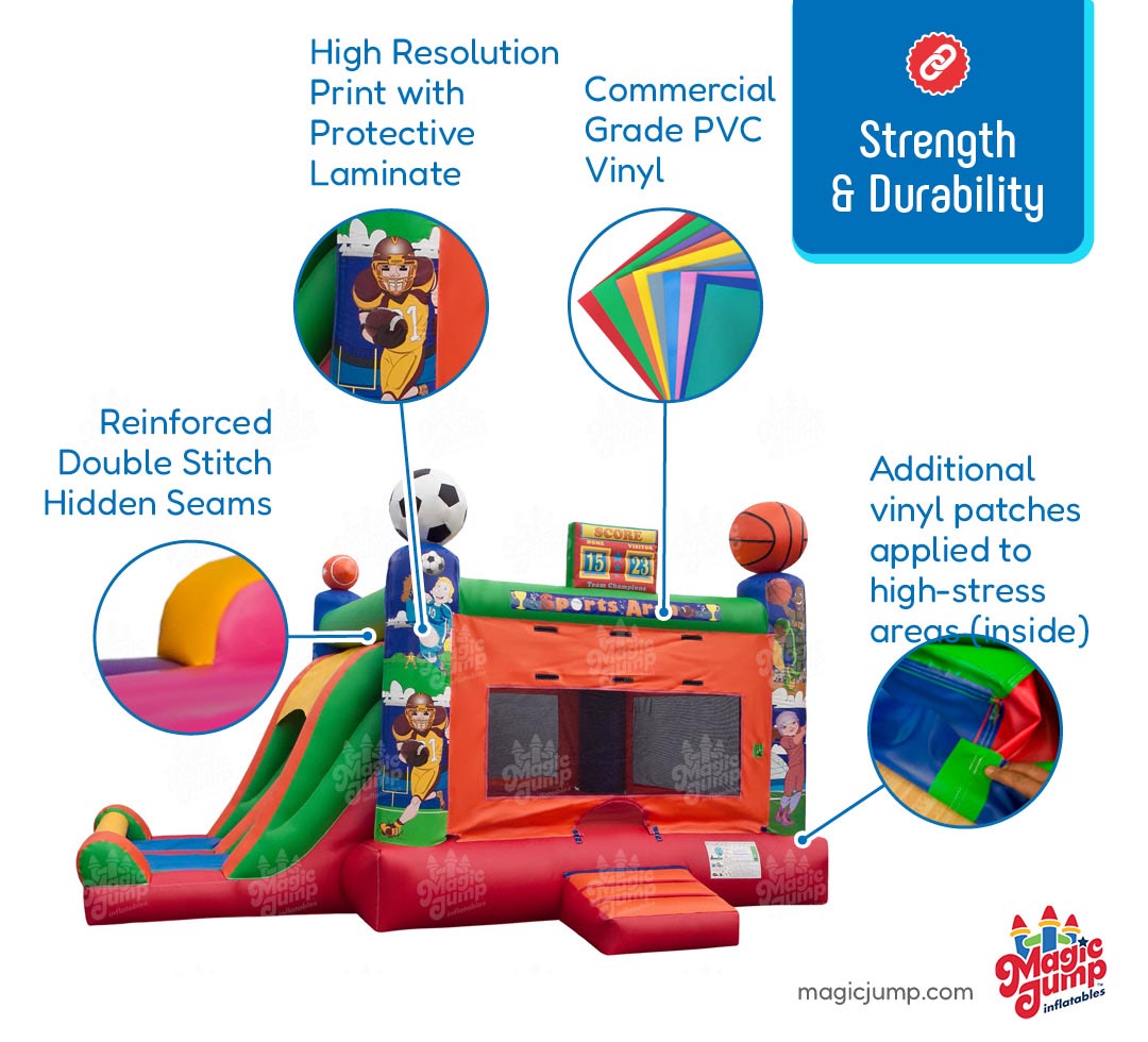 Dual Sports Combo | Inflatable Combos, Bounce and Slide Combos, Jump ...