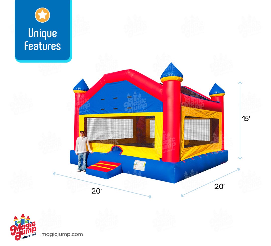 20'x20' Jumbo Fun House | Bounce House| Magic Jump, Inc.