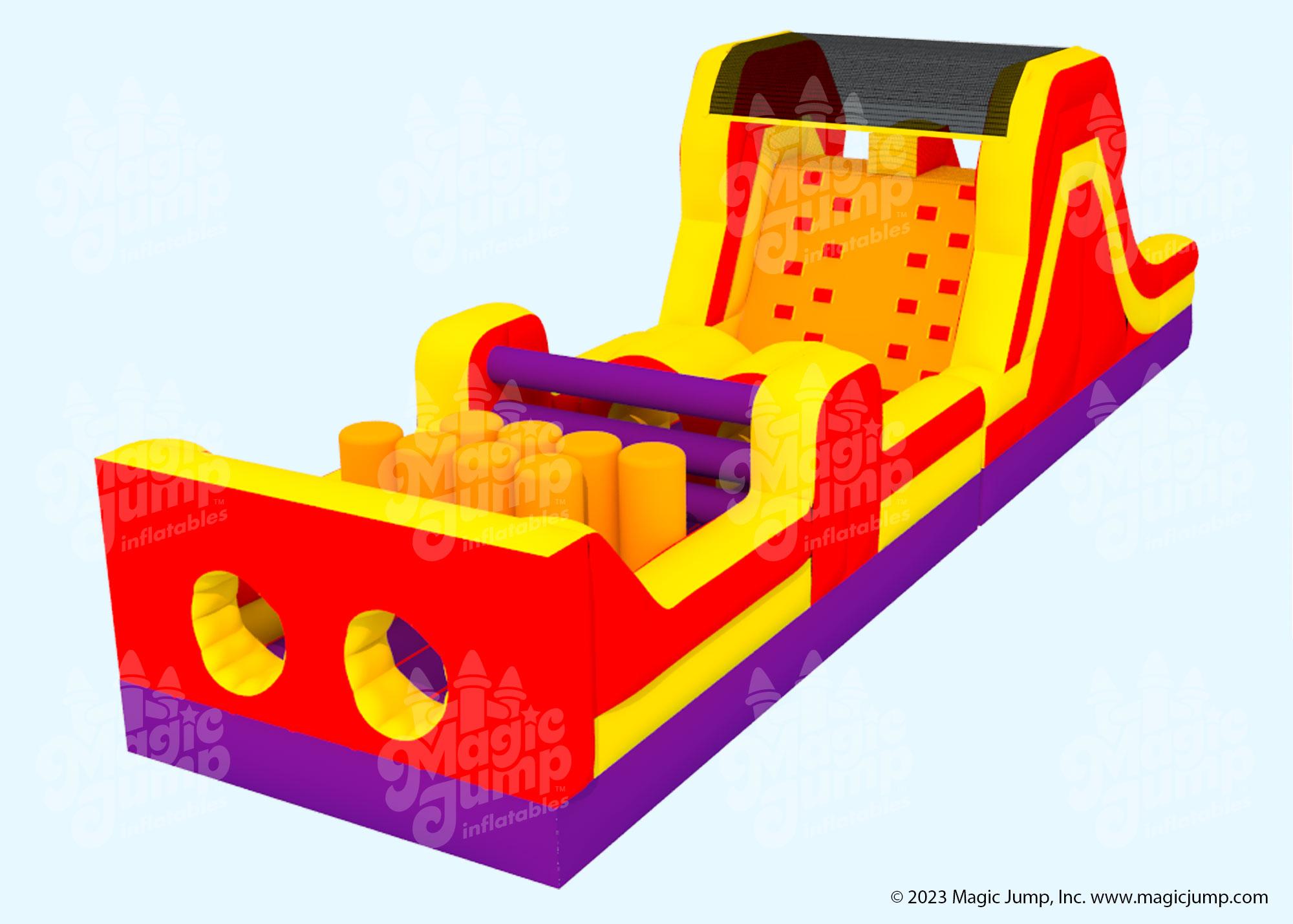 IPC 40 Obstacle Course | Indoor Play Center, FEC Indoor Inflatable | Magic Jump, Inc.