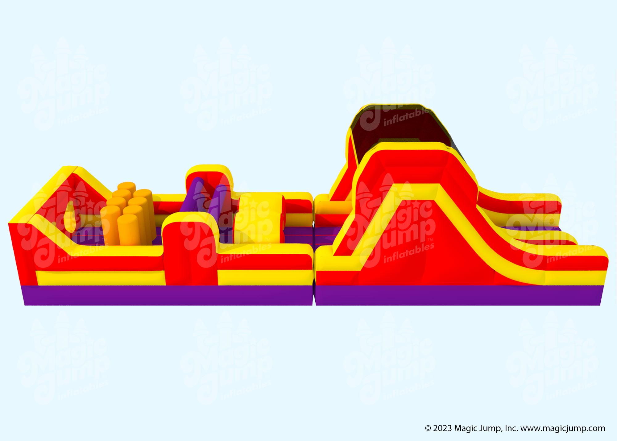 IPC 40 Obstacle Course | Indoor Play Center, FEC Indoor Inflatable | Magic Jump, Inc.