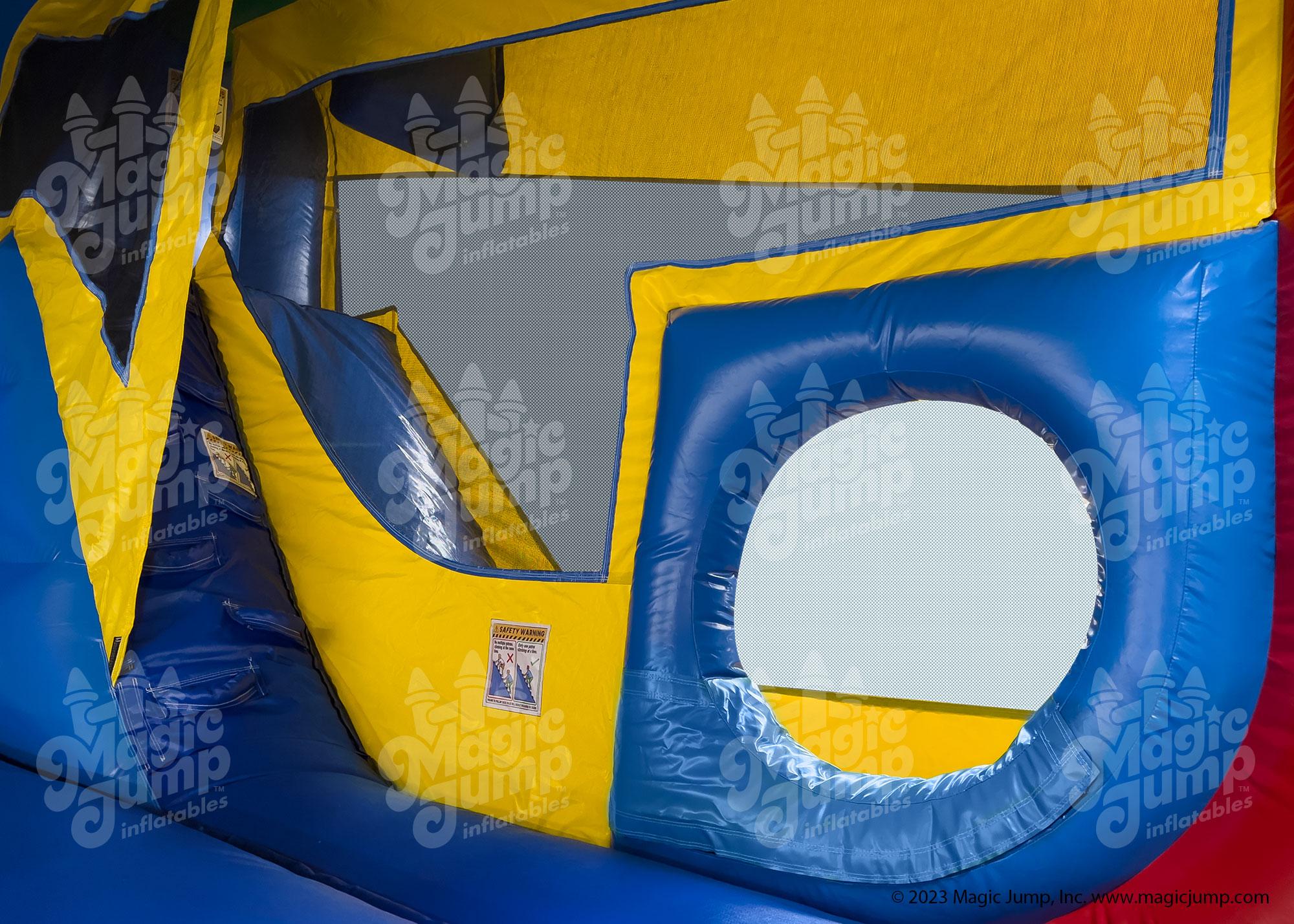 C5 Fun House Combo Wet or Dry | Inflatable Bounce and Slide Combos ...